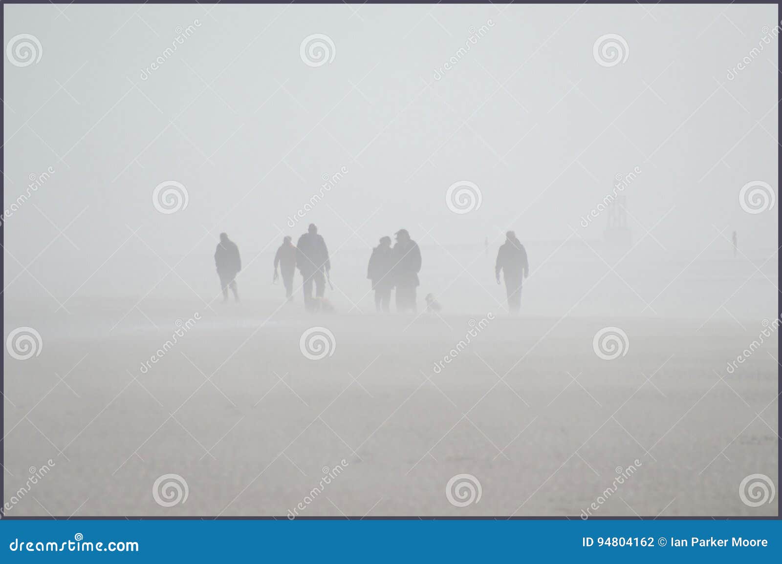 Group in a Fog stock photo. Image of families, viewpoint - 94804162
