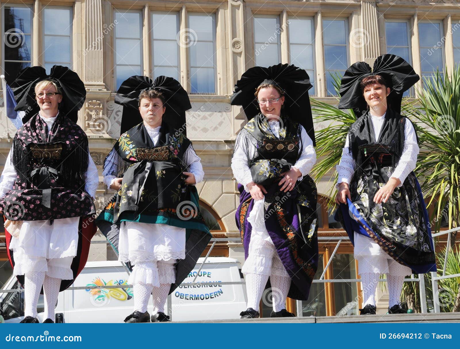 Group Folklorique Alsacien D Obermodern Editorial Photography - Image ...