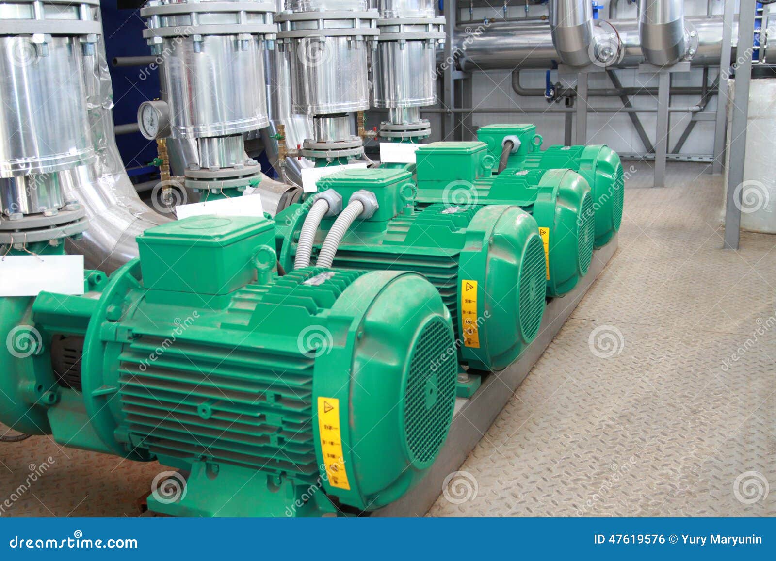 Group Of Powerful Pumps Stock Photography | CartoonDealer.com #3780236