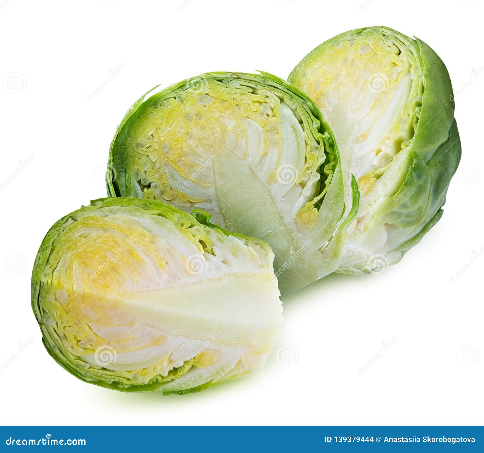 Group of Fresh Brussels Cabbage Stock Photo - Image of nutritious ...