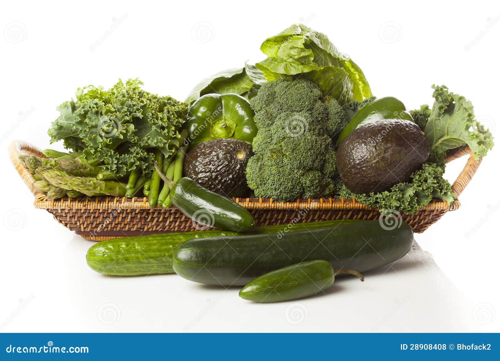 Group of Fresh Organic Assorted Green Vegetables Stock Photo - Image of ...