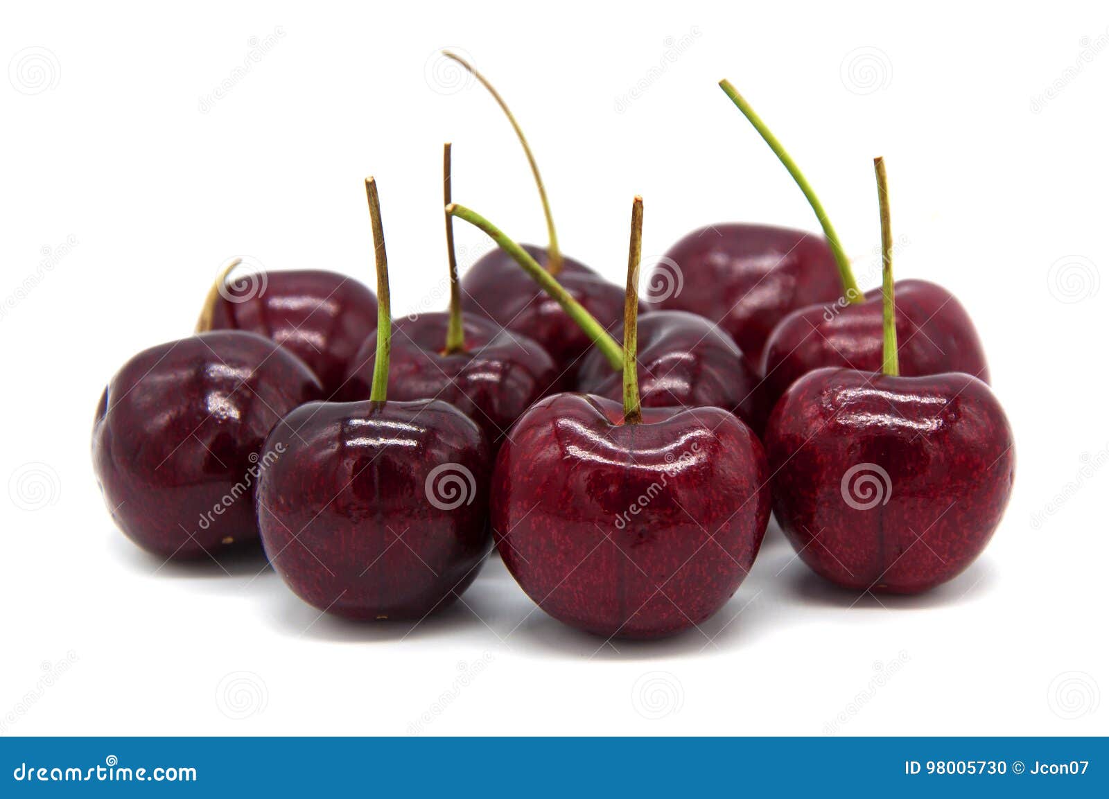 Group Fresh Red Cherry Fruit. Stock Photo - Image of nutrition, people ...