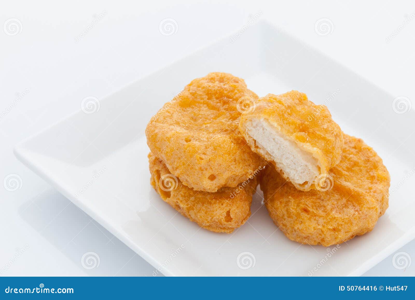 Group of Fried Chicken Nuggets Stock Photo - Image of nugget, food ...