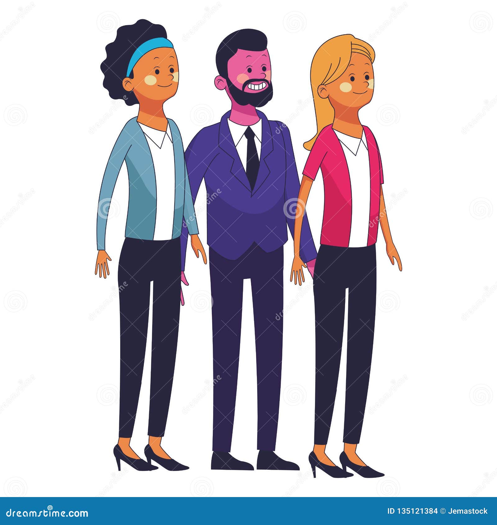 Group of friends cartoon stock vector. Illustration of relationship ...