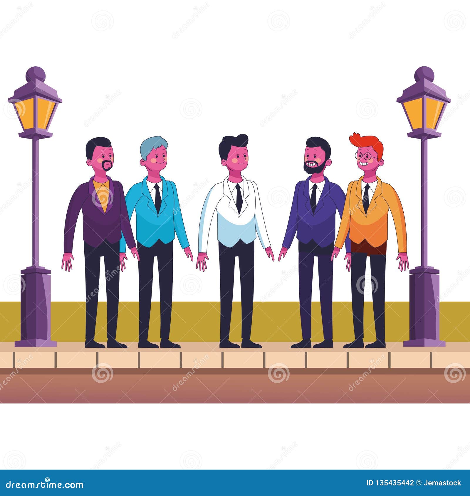 Group of friends cartoon stock vector. Illustration of friendship ...