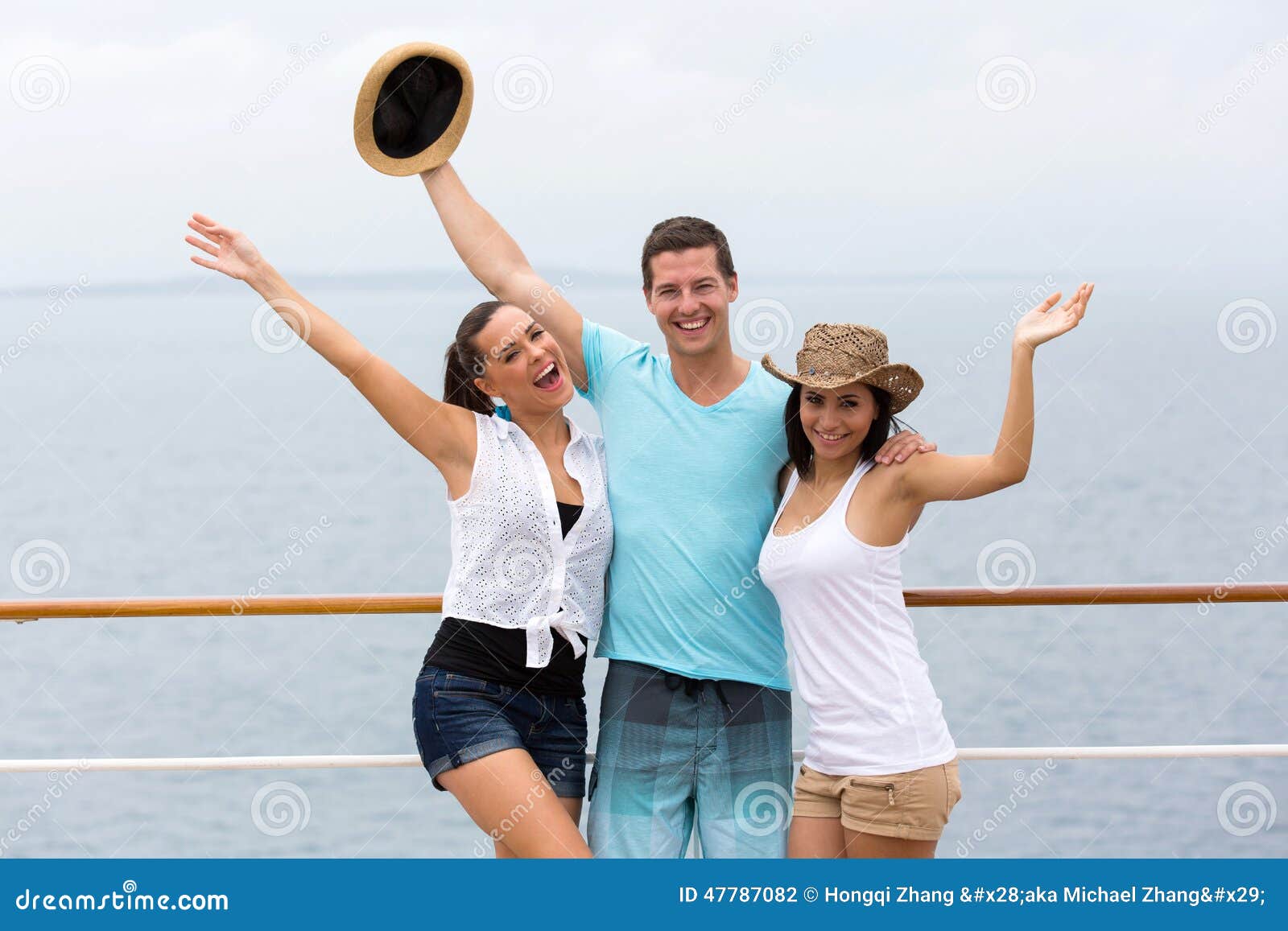 Group friends cruise stock photo. Image of cute, girls - 47787082