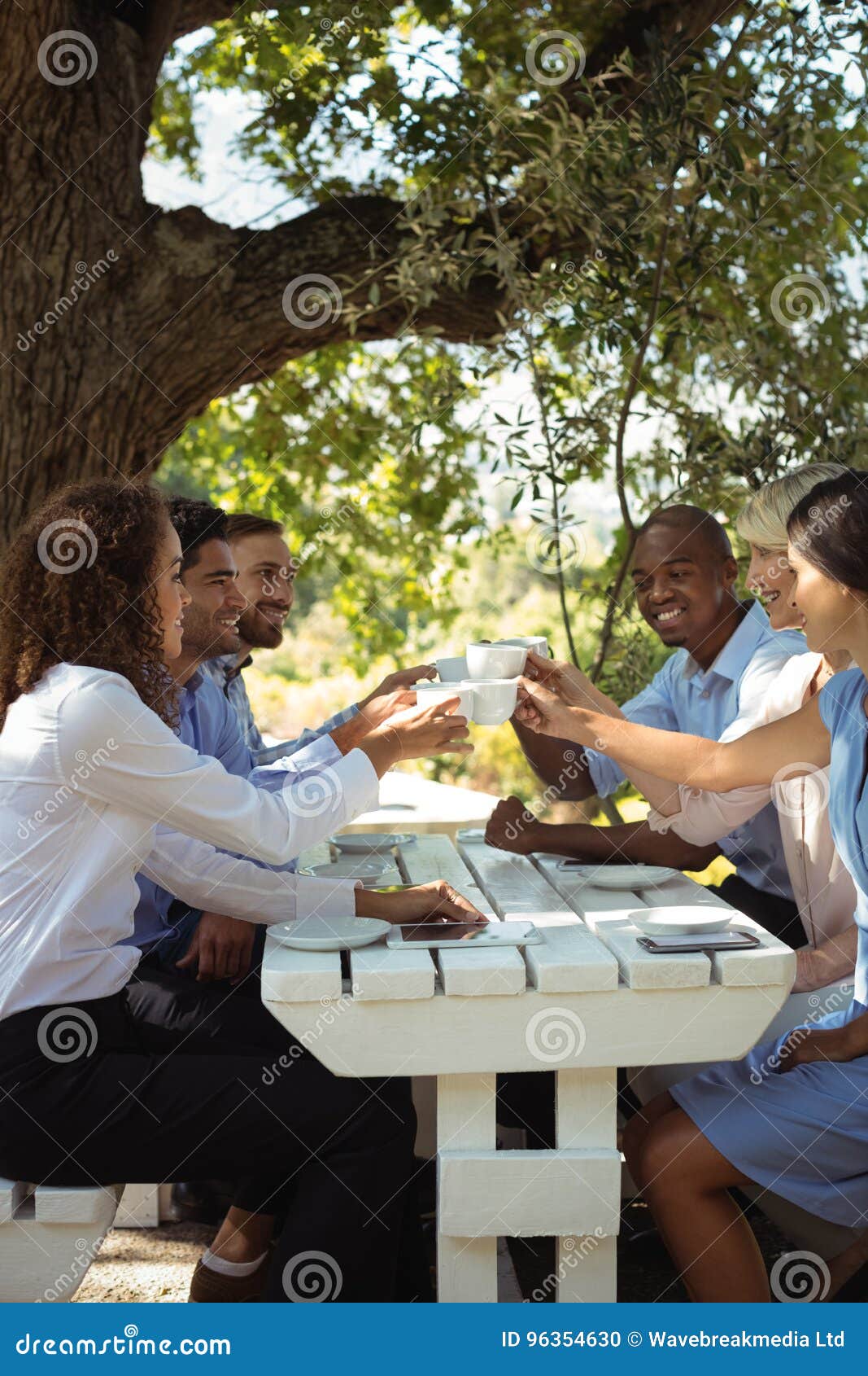 Group of Friends Having Breakfast Stock Photo - Image of people ...