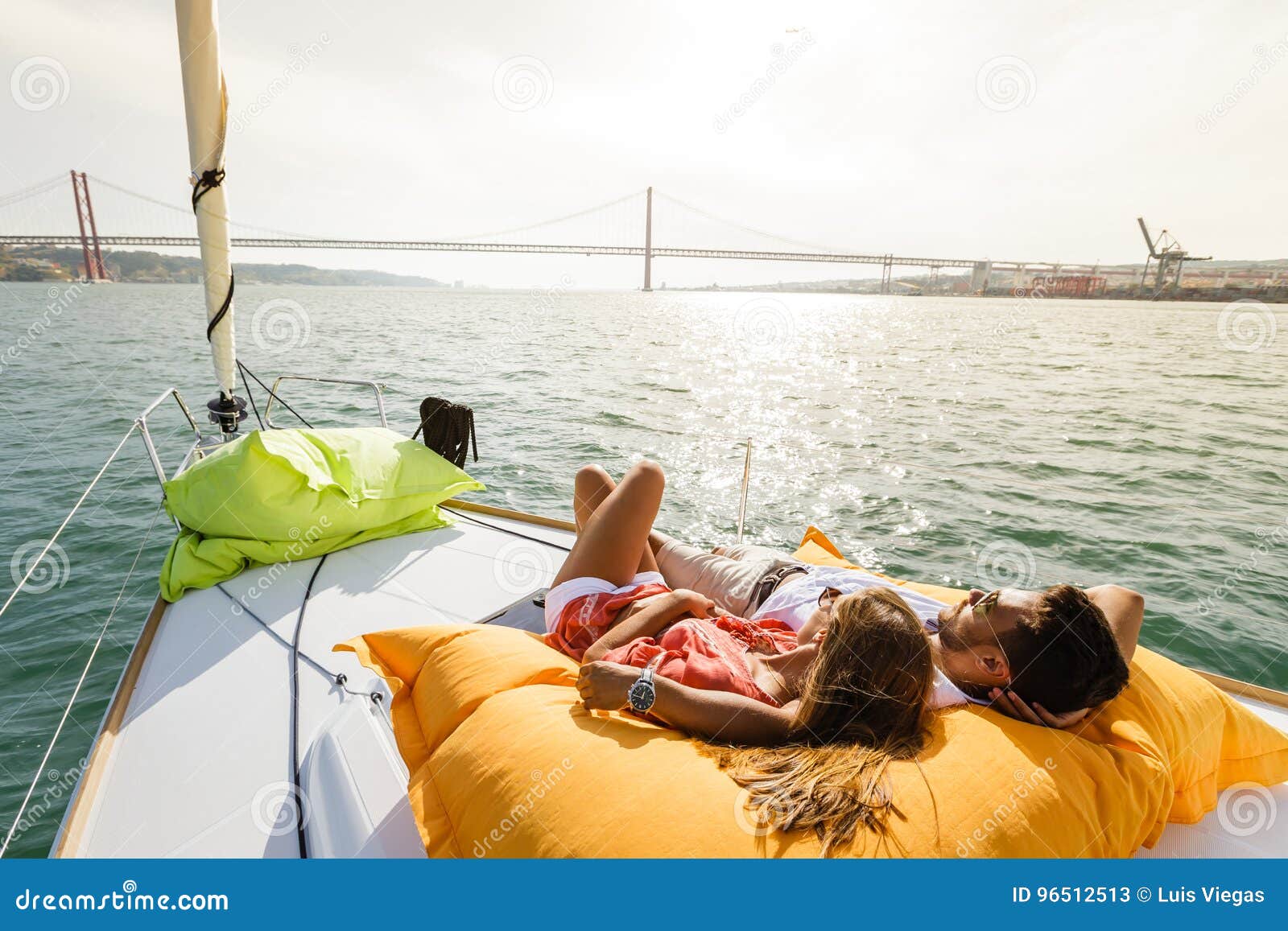 Group of Friends Having Fun in Boat in River Stock Image - Image of ...