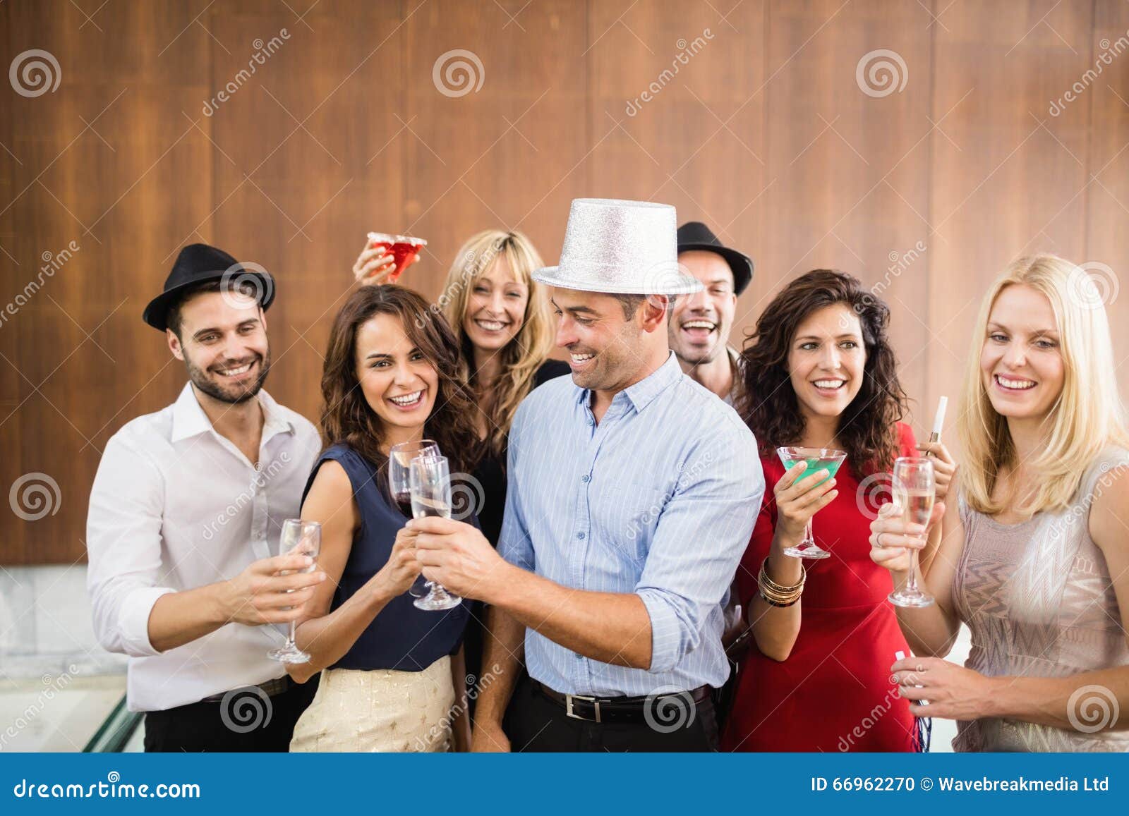 Group of Friends Having Fun Stock Photo - Image of indoors, friends ...