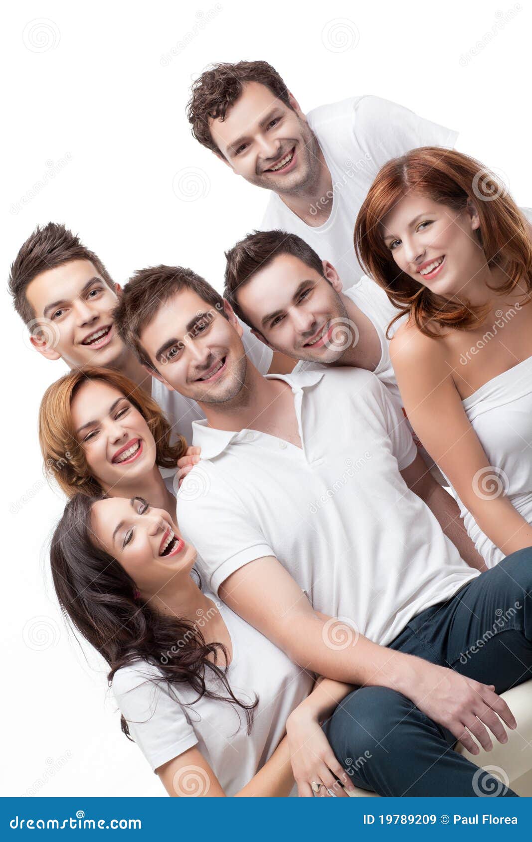 Group Friends Having Fun Smiling Stock Image - Image of hands, friends ...