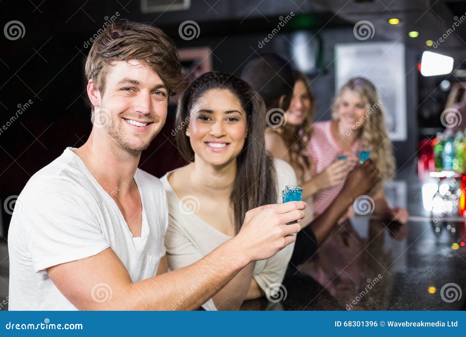Group of Friends Having Shots Stock Photo - Image of glass, five: 68301396