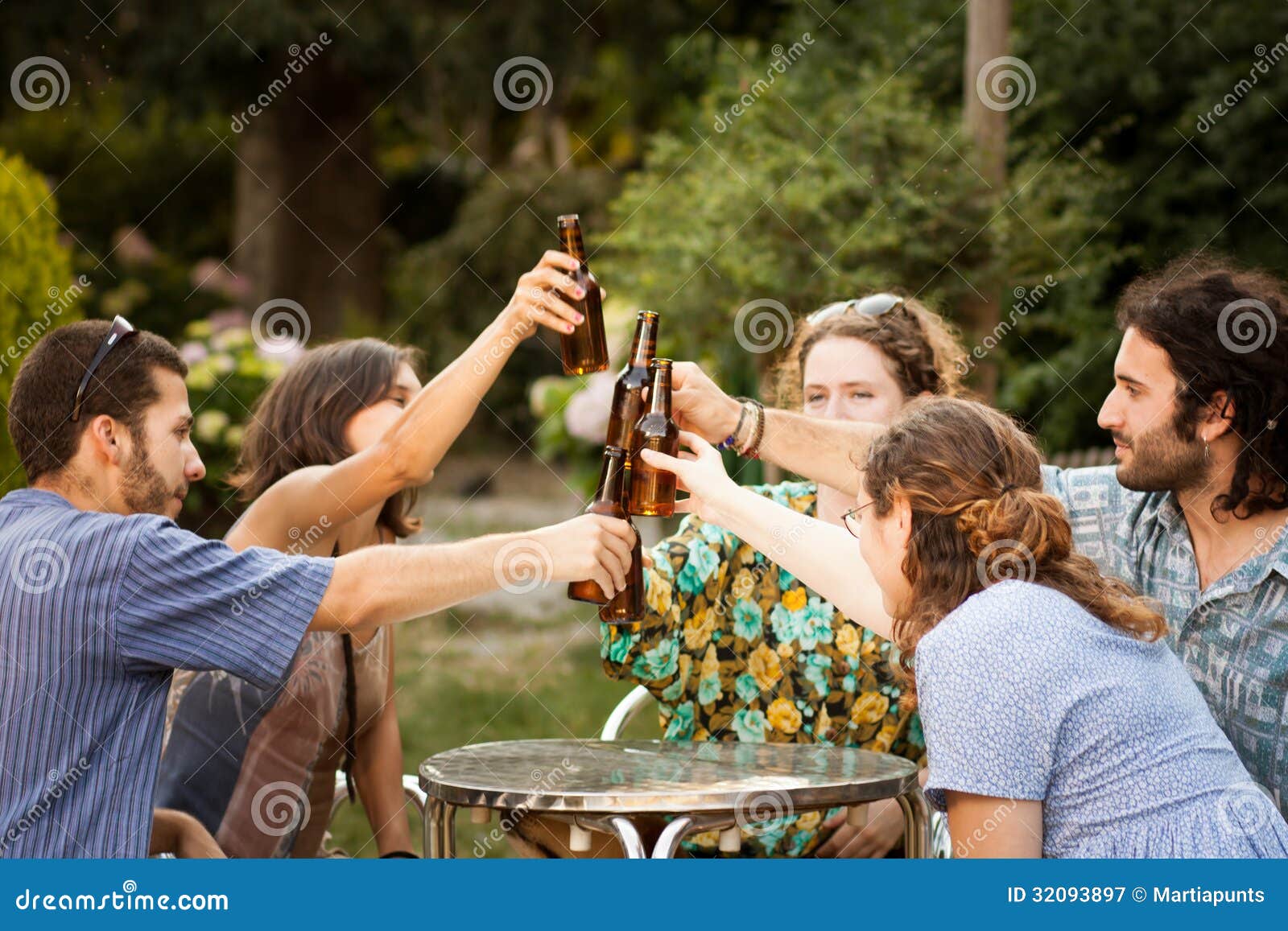 Group of Friends Making a Toast Stock Image - Image of alcohol, toast ...