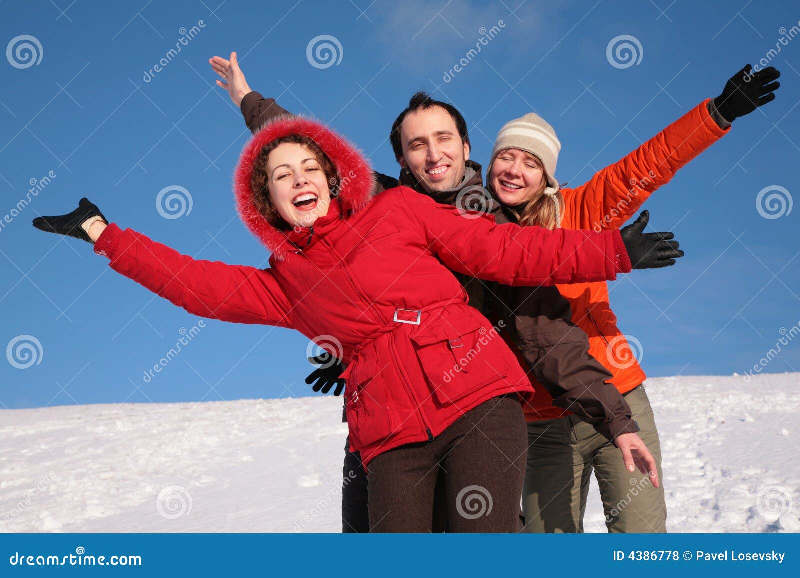 Group Of Friends Move By Hands Picture. Image: 4386778