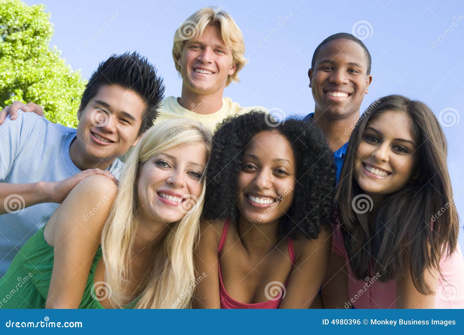 Group of friends outside stock photo. Image of education - 4980396