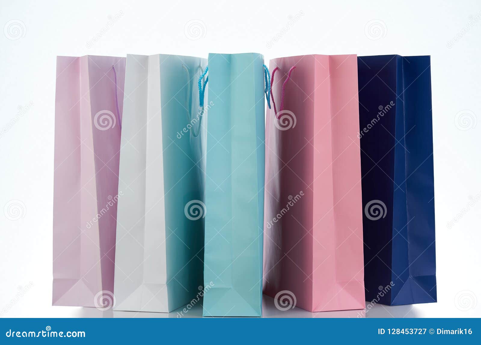 Group of gift bags stock image. Image of internet, fashion - 128453727