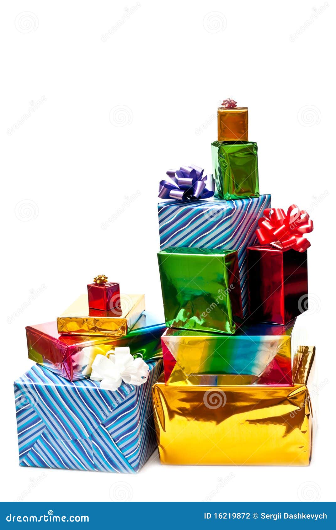 Group of gifts stock photo. Image of multi, present, christmas - 16219872