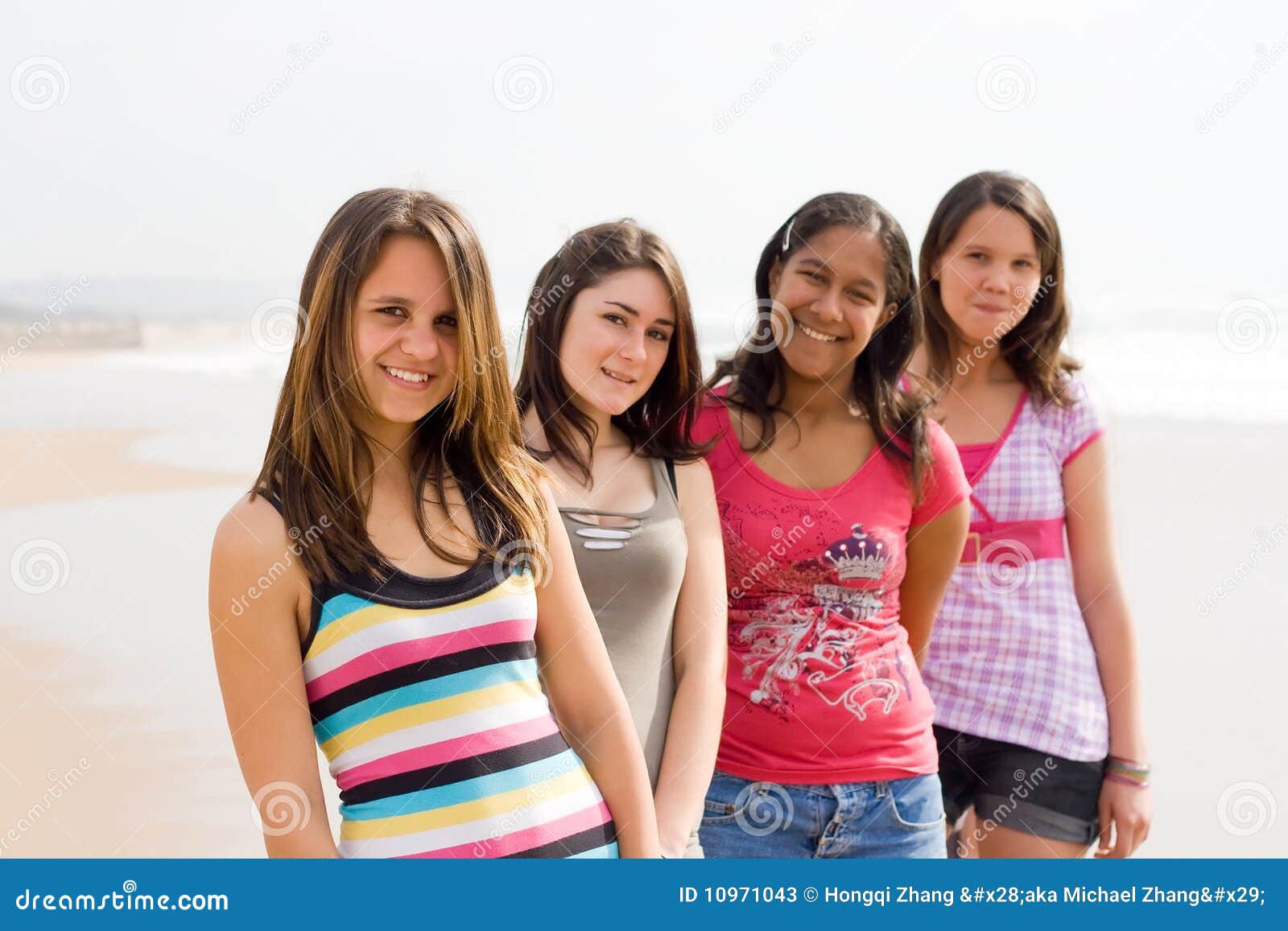 Group Of Girls Stock Photos - Image: 10971043