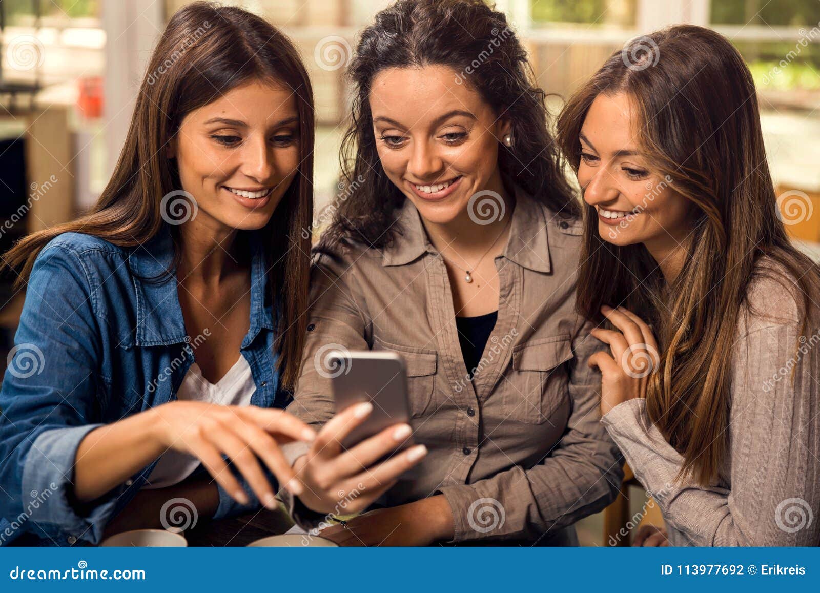 Time for some gossip stock photo. Image of reading, coffee - 113977692