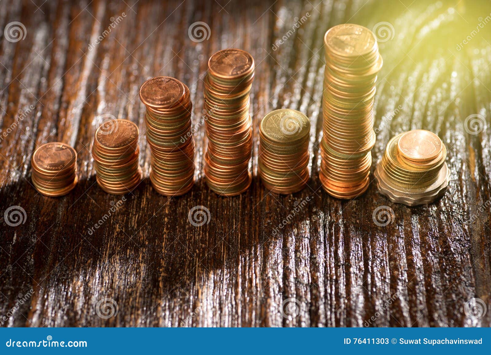 Group of gold coin stock image. Image of calculation - 76411303