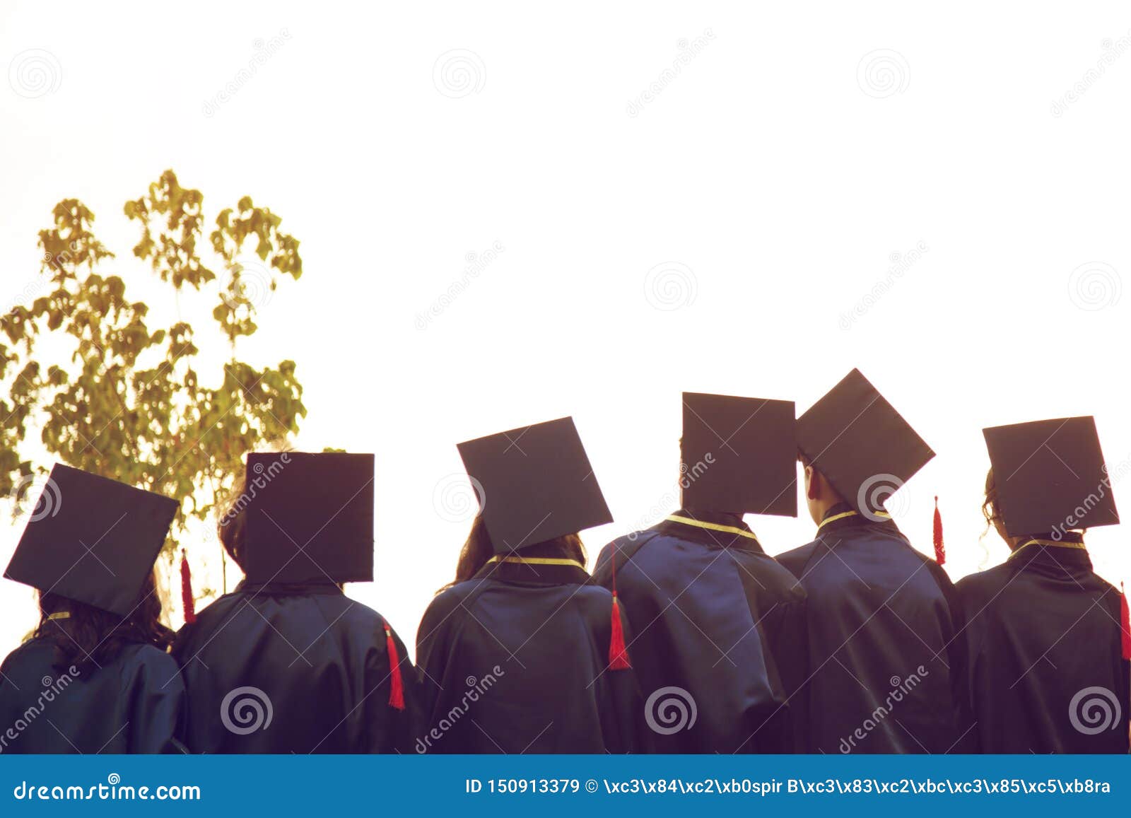 Group of Graduates during Commencement. Concept Education ...