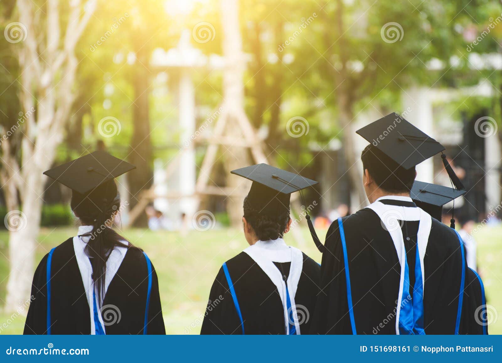 Group of Graduates during Commencement. Concept Education ...