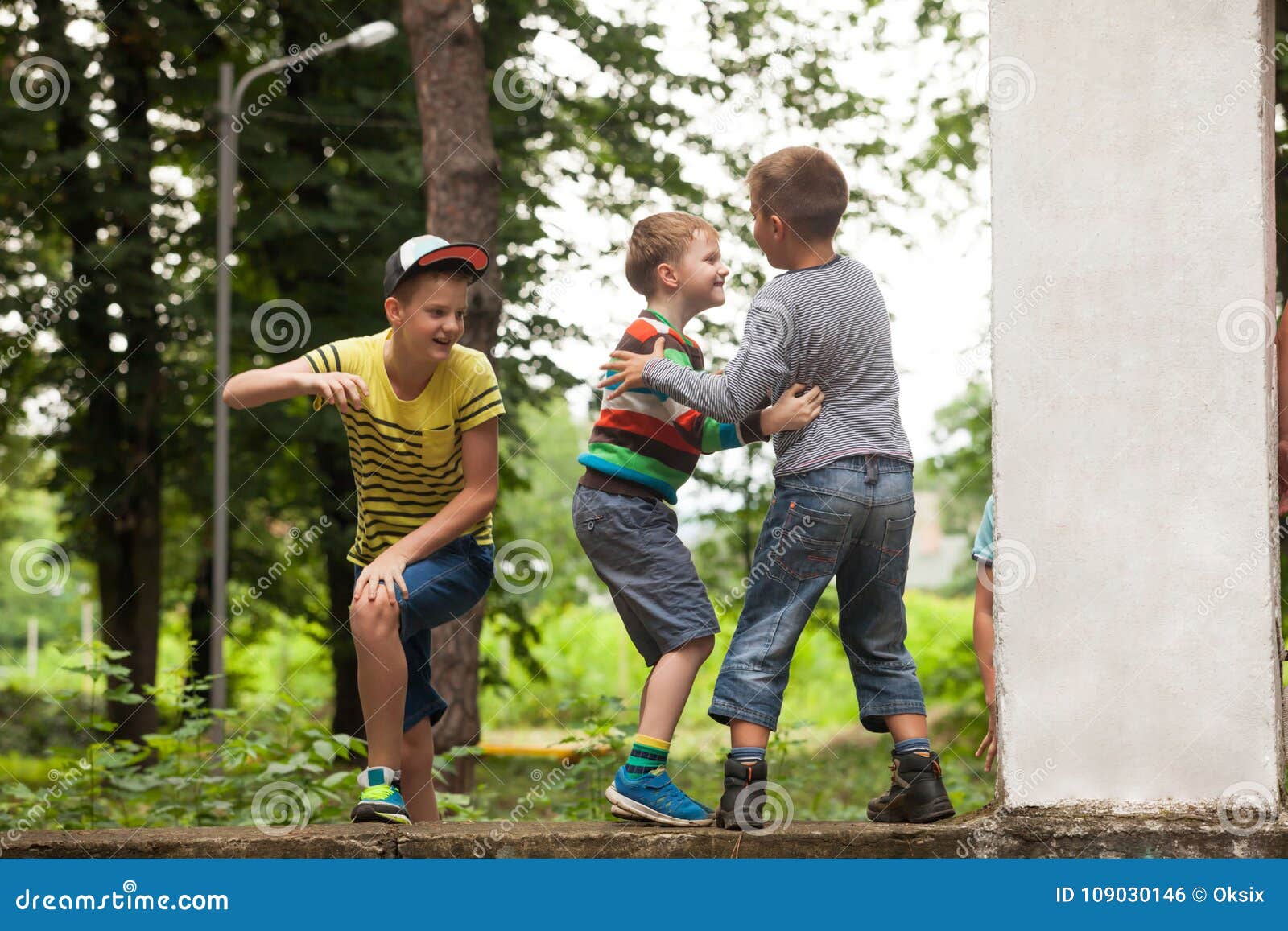Group of Guys in a Row Back View Stock Photo - Image of group ...