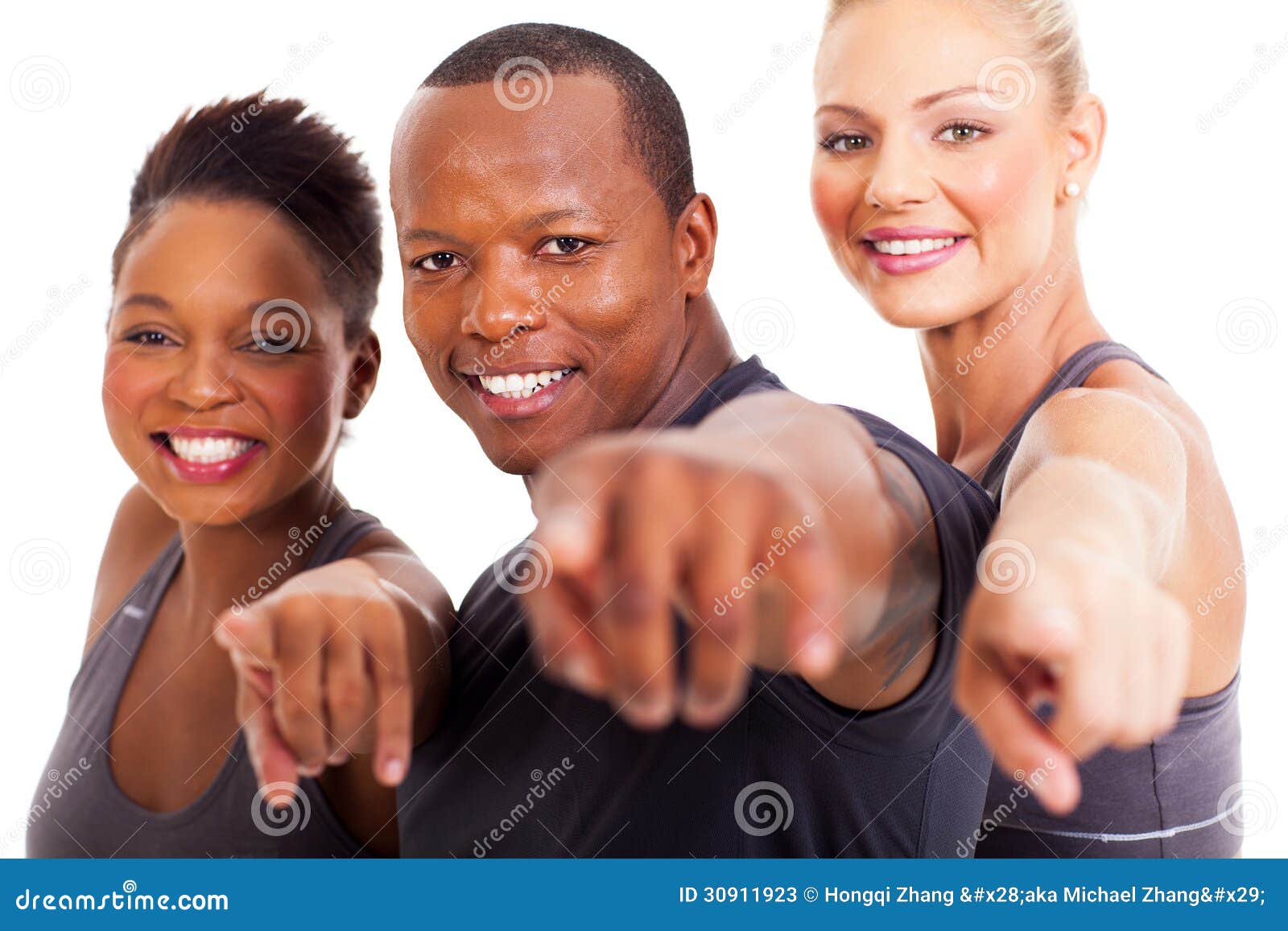 Group Gym Instructors Stock Image Image Of Fitness Group 30911923