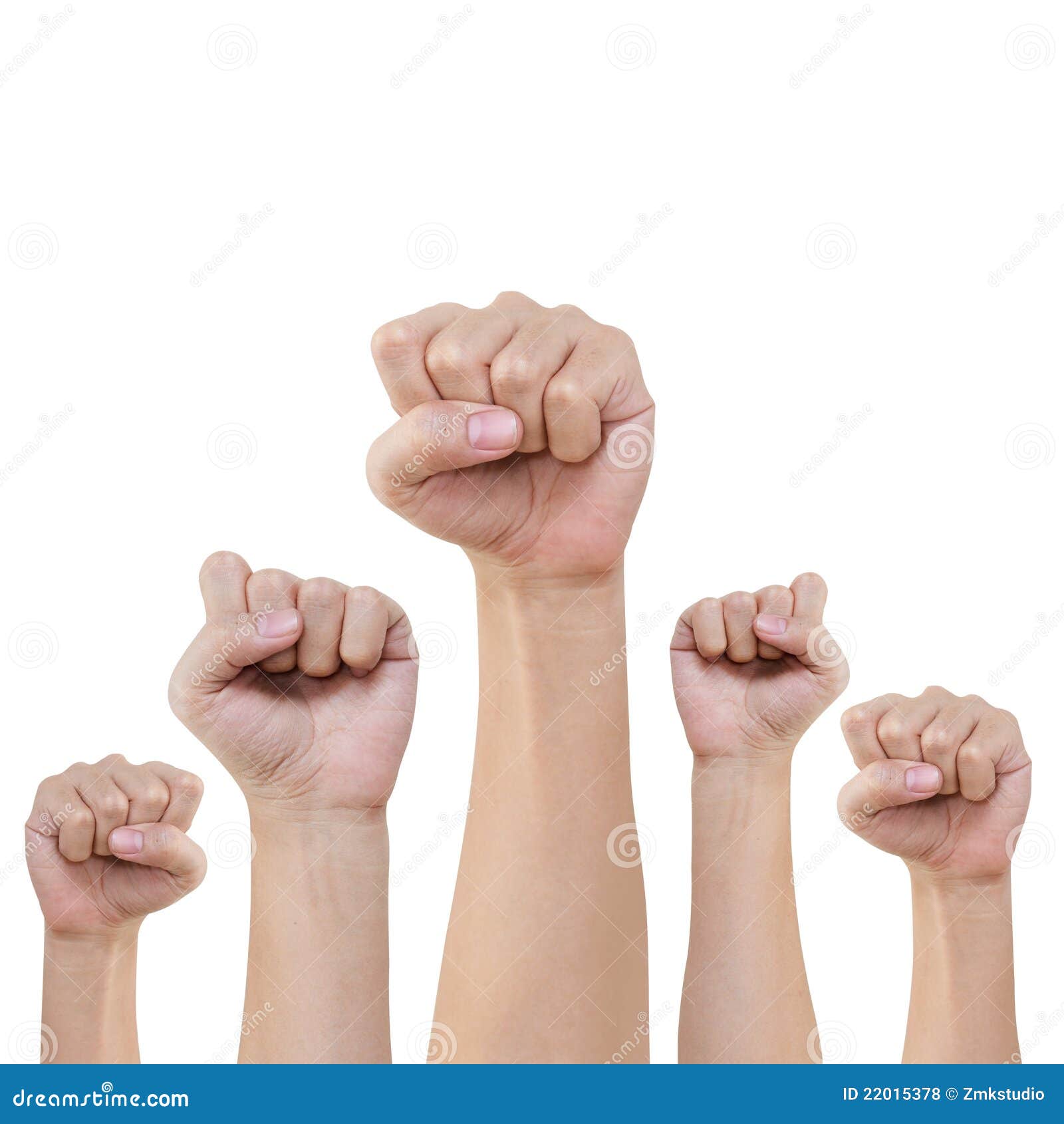 Group of Hand and Fist Lift Up High Stock Photo - Image of abstract ...