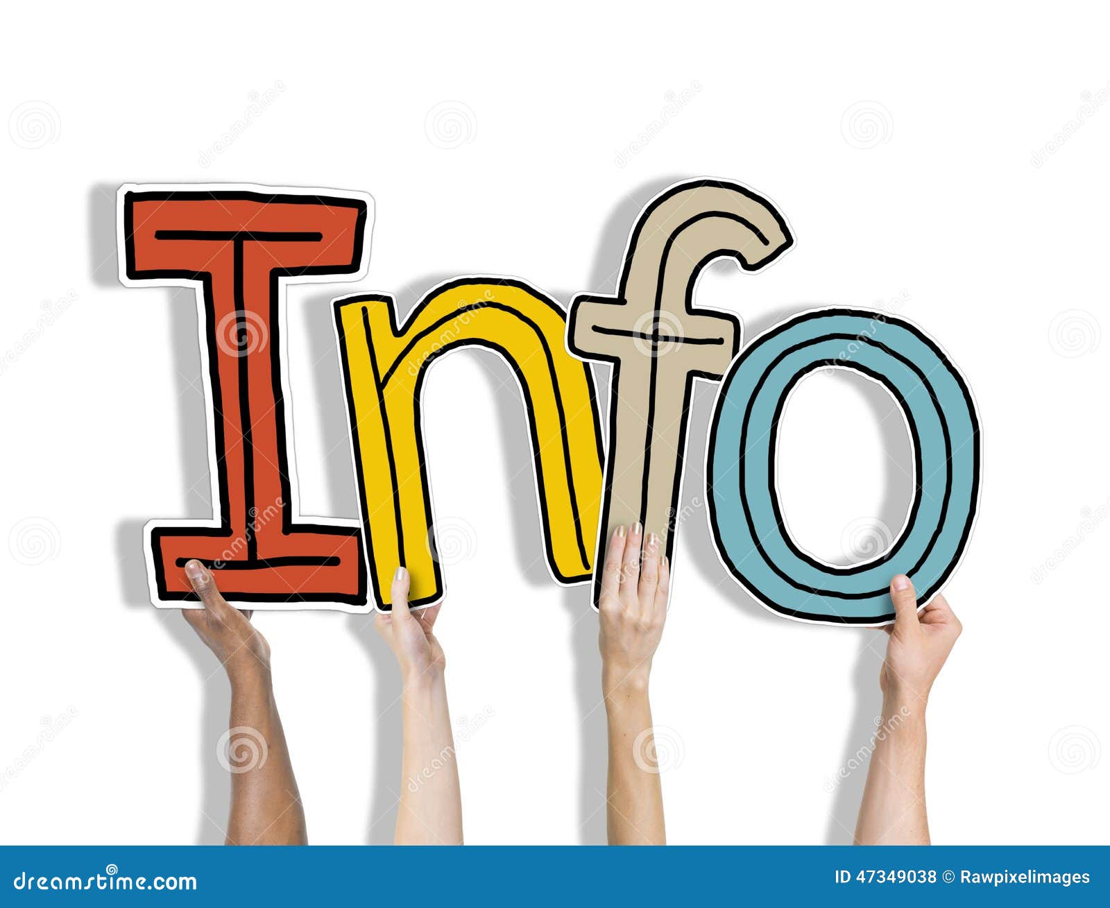 Man Holding A Word: Future Royalty-Free Stock Photography ...