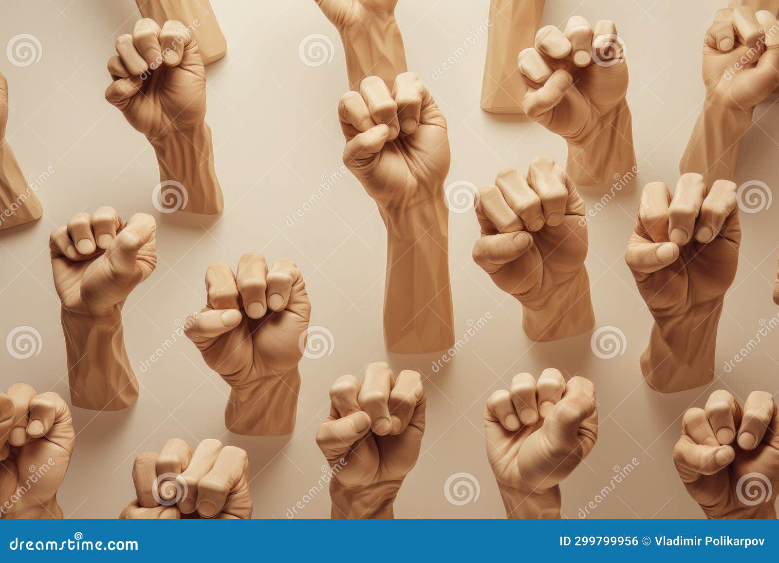 A Group of Hands Raised High in the Air. Perfect for Illustrating ...