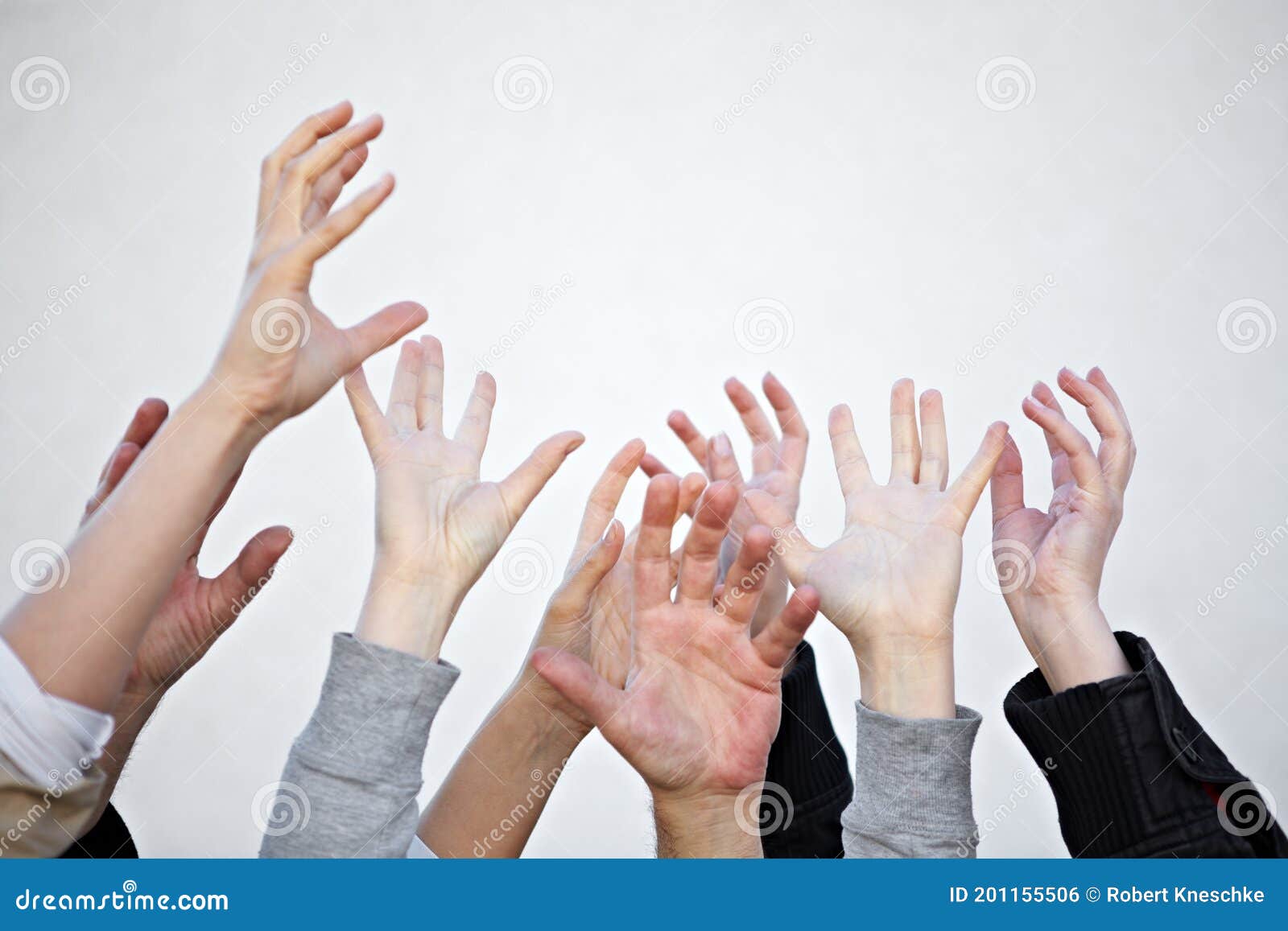 Many hands stretch stock photo. Image of hand, effort - 201155506