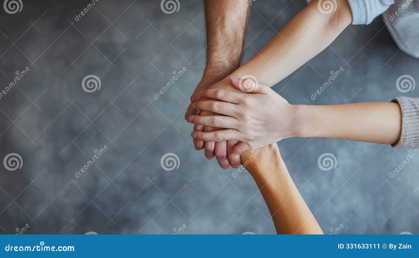 Group of Hands Stacked Together Symbolizing Unity, Support, and ...