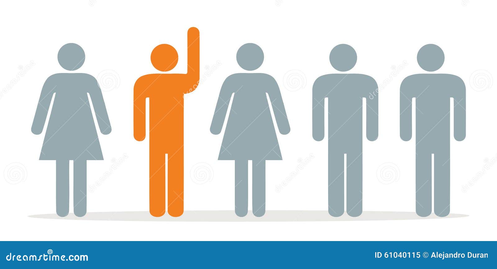 Group hands up stock vector. Illustration of friendship - 61040115