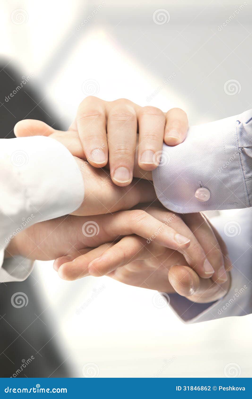 Group handshake stock photo. Image of success, team, person - 31846862