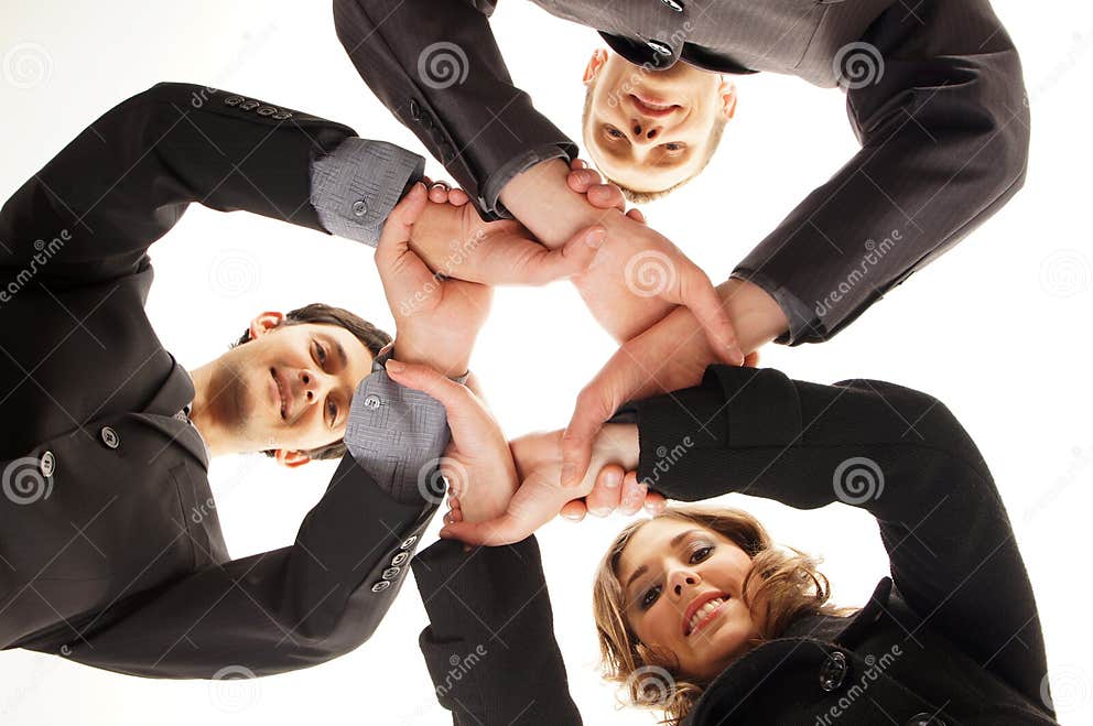 Group Handshake with a Lot of Different Hands Stock Image - Image of ...
