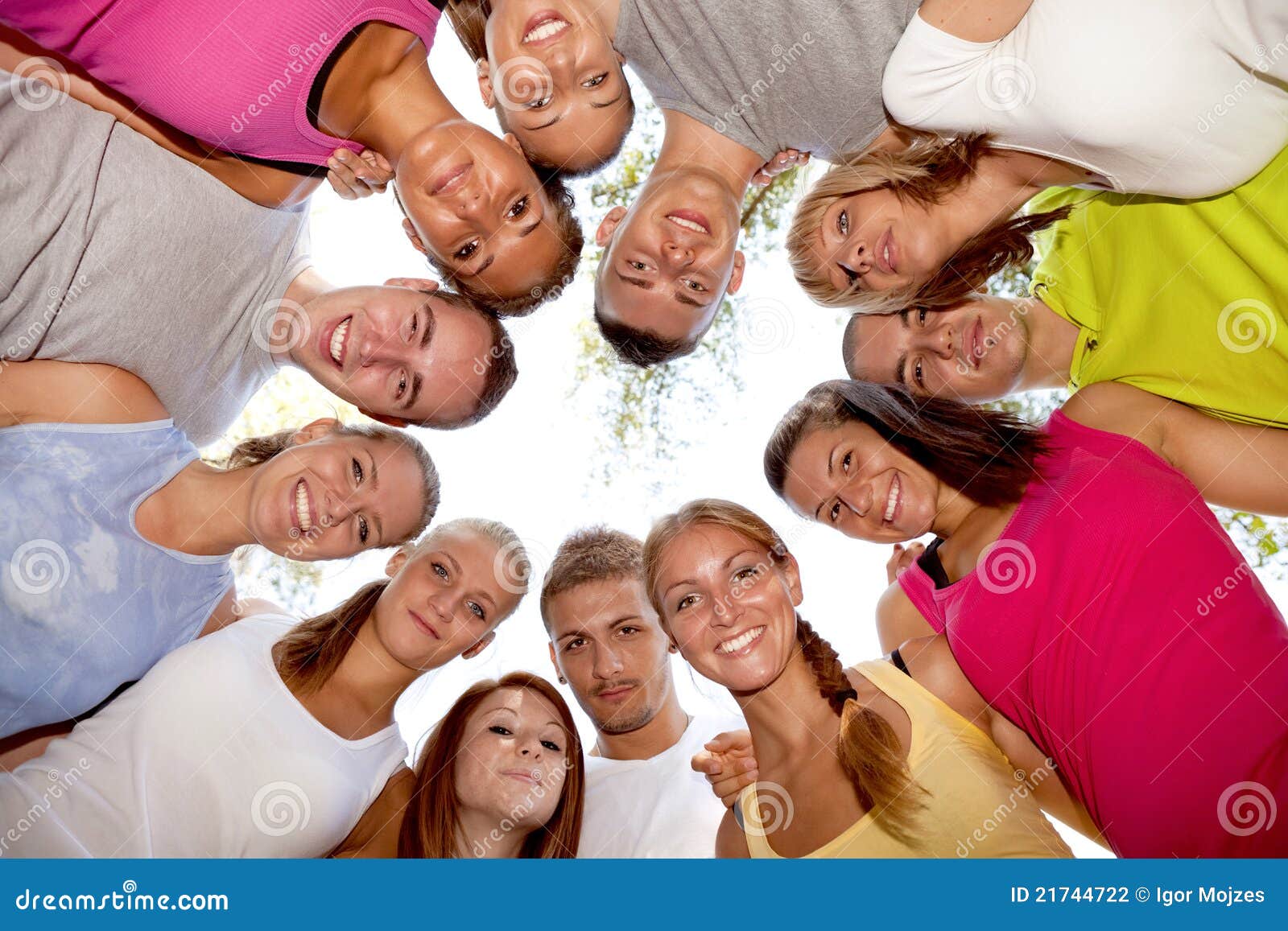Group of happy friends stock photo. Image of humen, students - 21744722