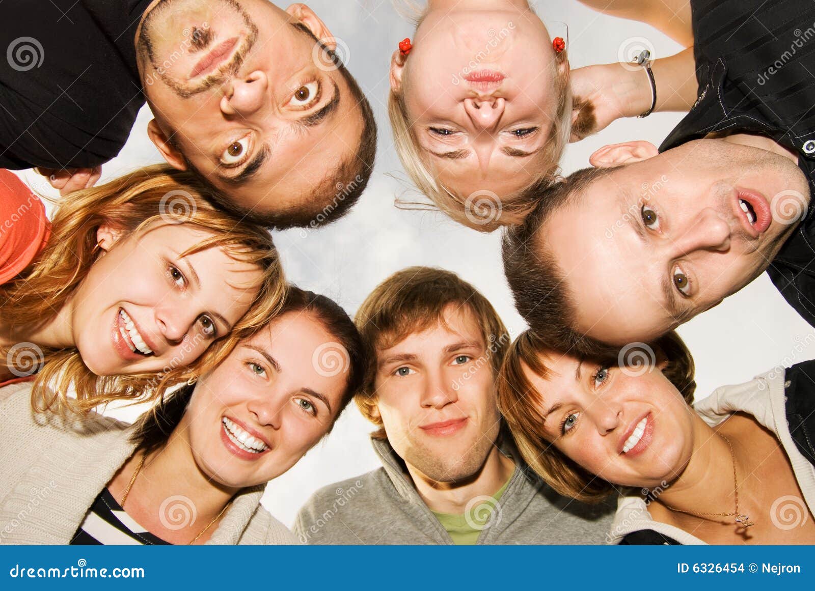 Group of happy friends stock photo. Image of positive - 6326454