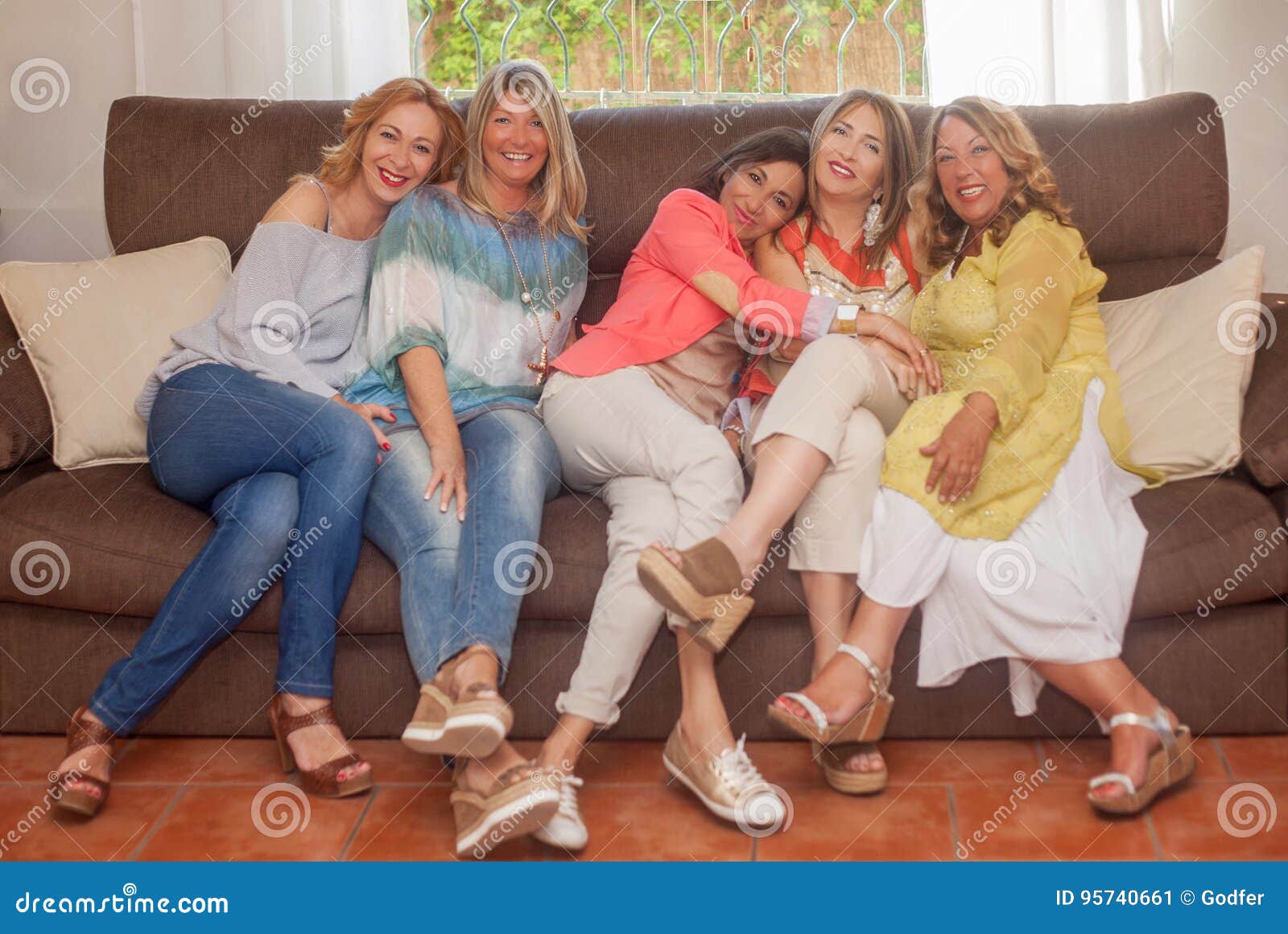 Group of Happy Mature Women Friends Stock Image - Image of friends ... Group of Happy Mature Women Friends Stock Image - Image of friends ...