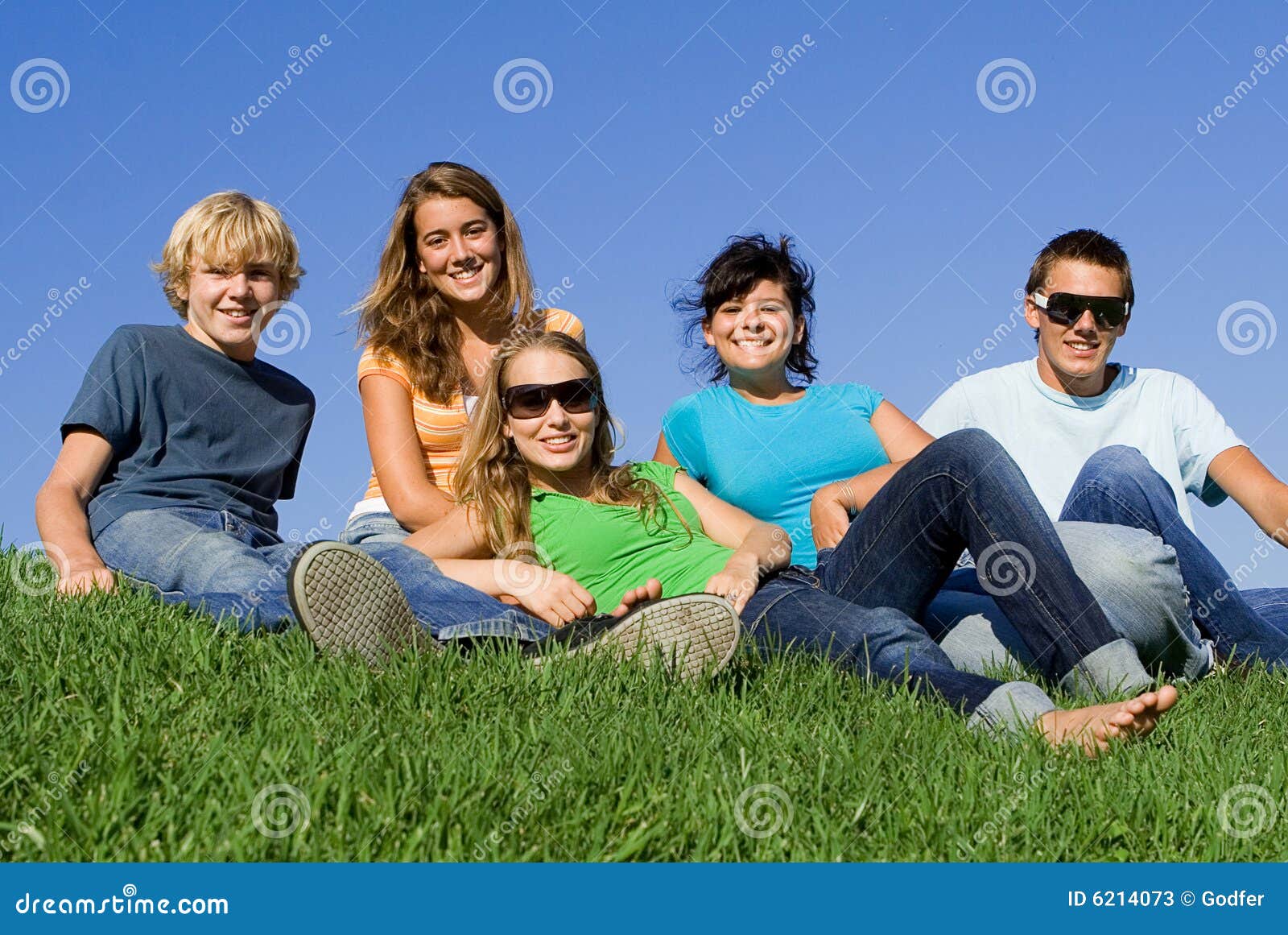 Group of Happy Smiling Youth Stock Image - Image of teens, teenage: 6214073