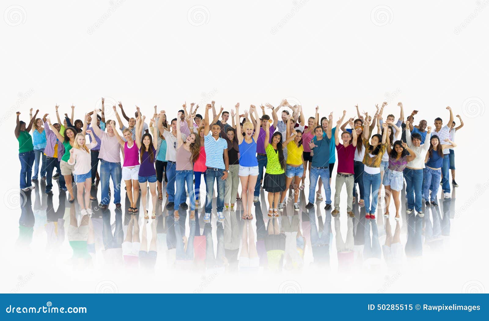 Group Happy Students Team Togetherness Concept Stock Image - Image of ...