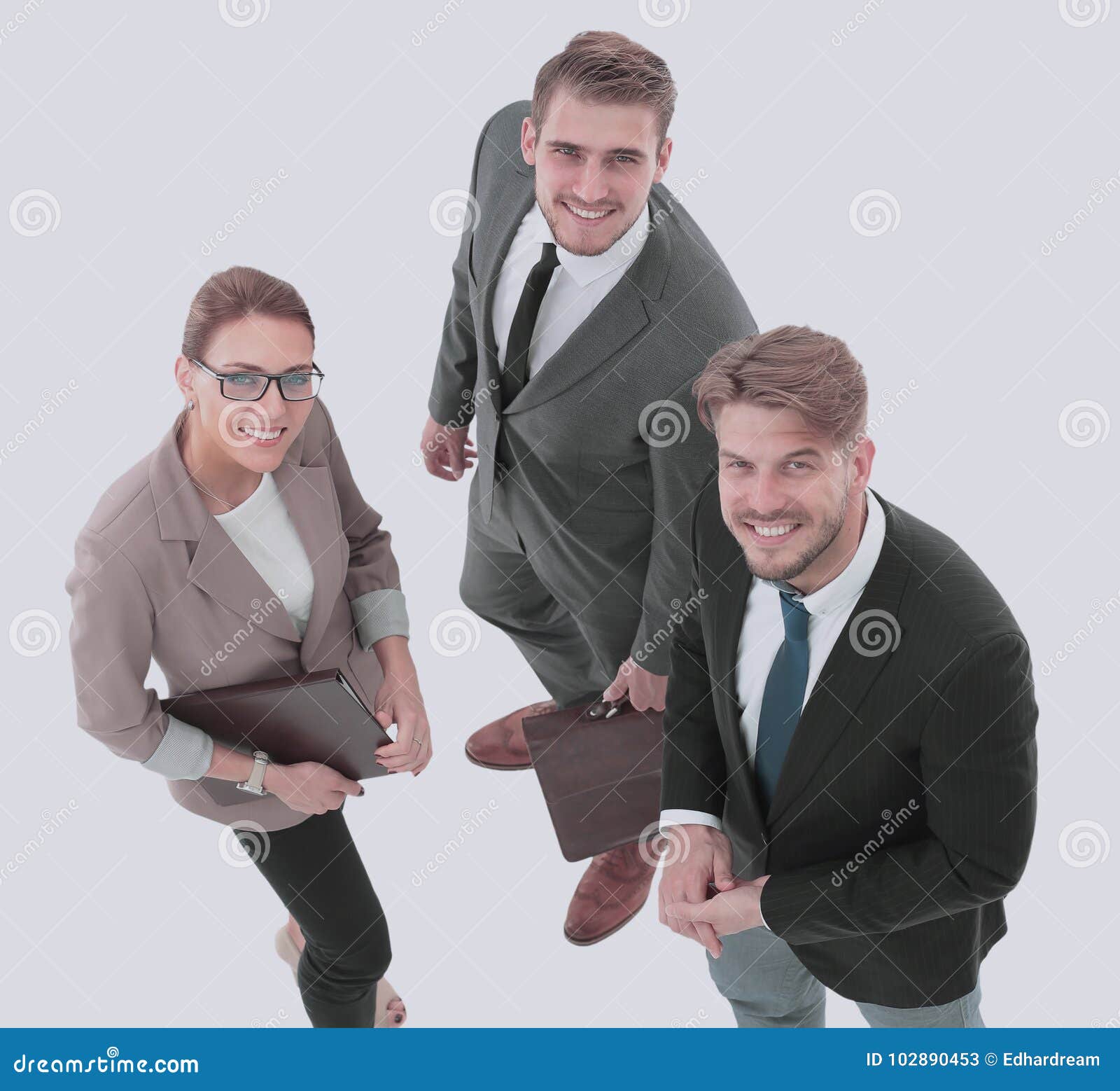 Successful Business People Looking Happy and Confident Stock Image ...