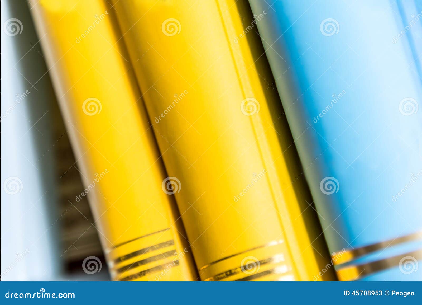 Group of Hard Cover Spine Text Books Stock Image - Image of interior ...