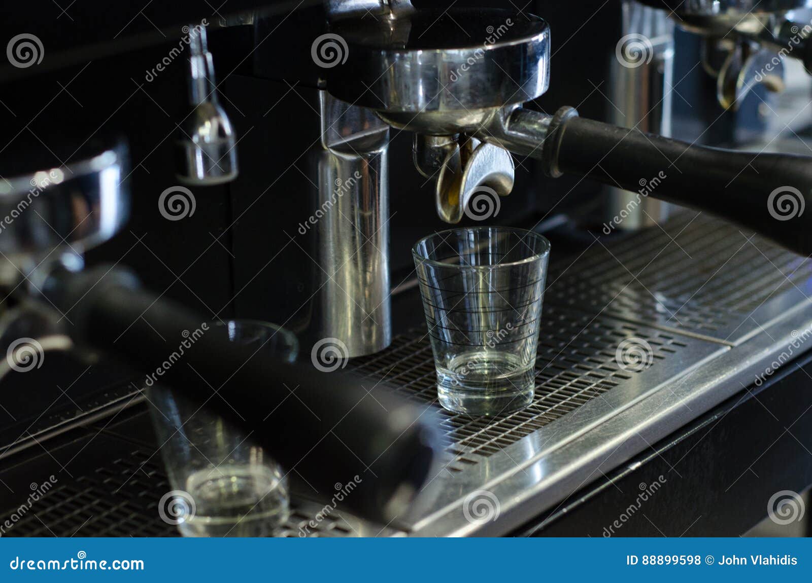 Group head coffee machine stock photo. Image of fresh - 88899598