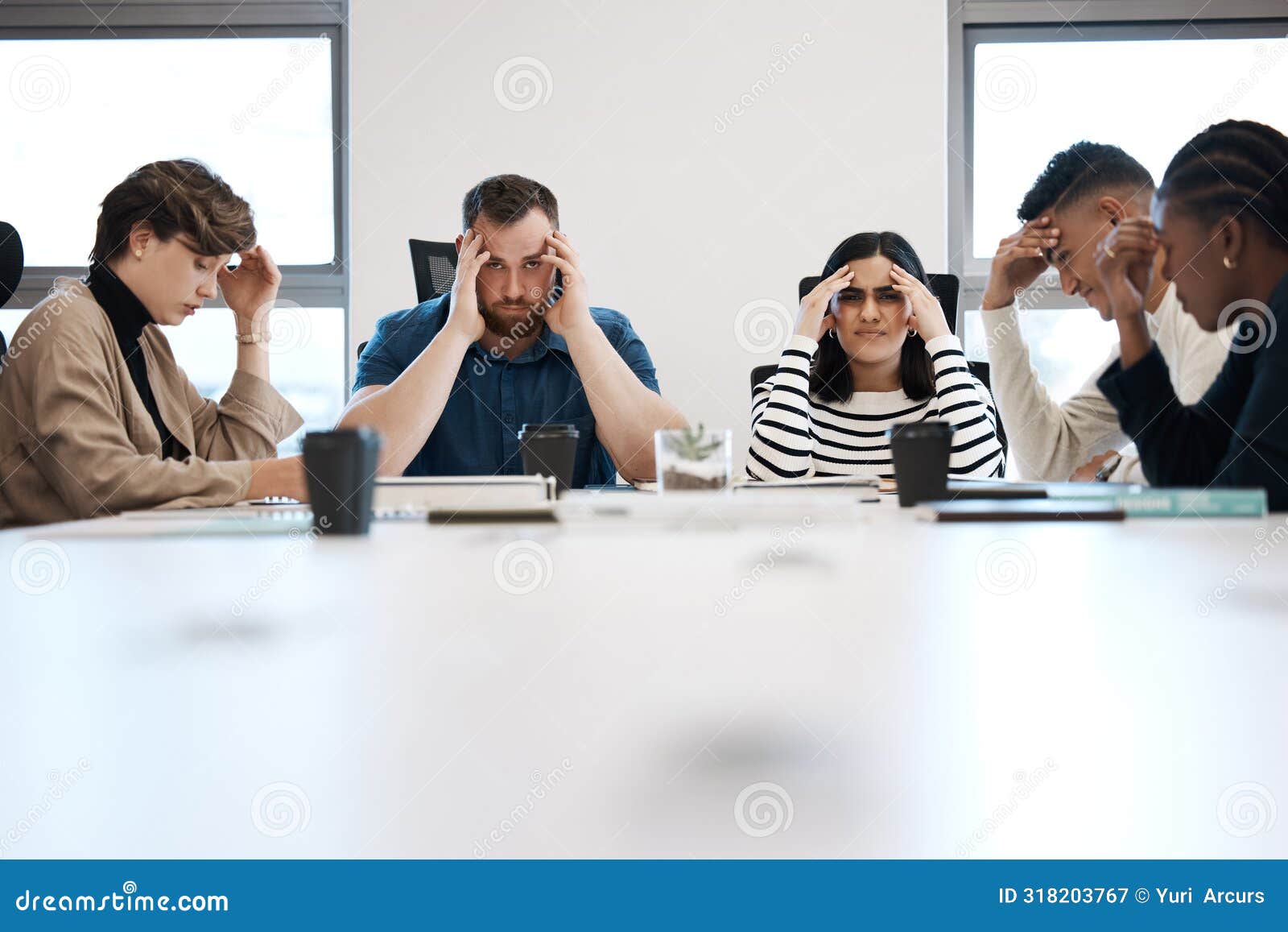 Group, Headache and Burnout with Stress, Anxiety and Pain for Problem ...