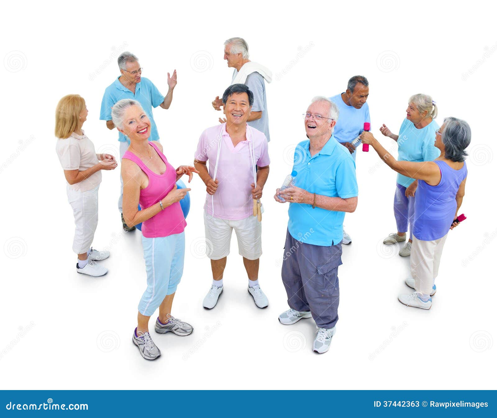 Group of Healthy People in the Fitness Stock Image - Image of adult ...