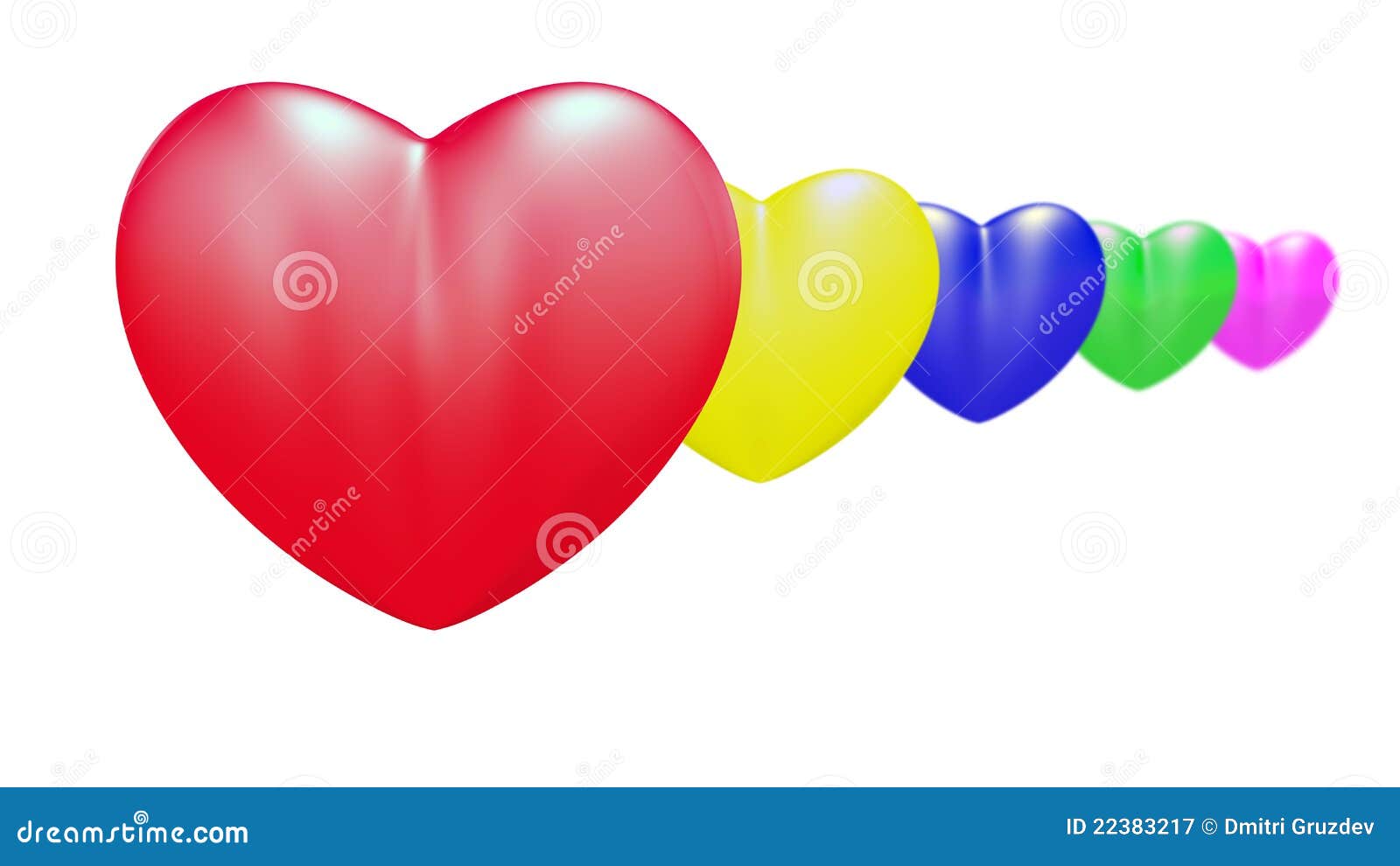 Group of Hearts stock illustration. Illustration of love - 22383217