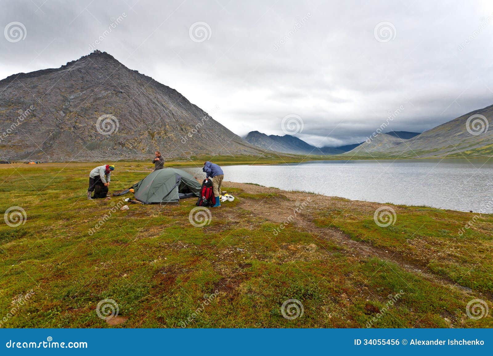 Group of hikers. stock photo. Image of hiker, outside - 34055456