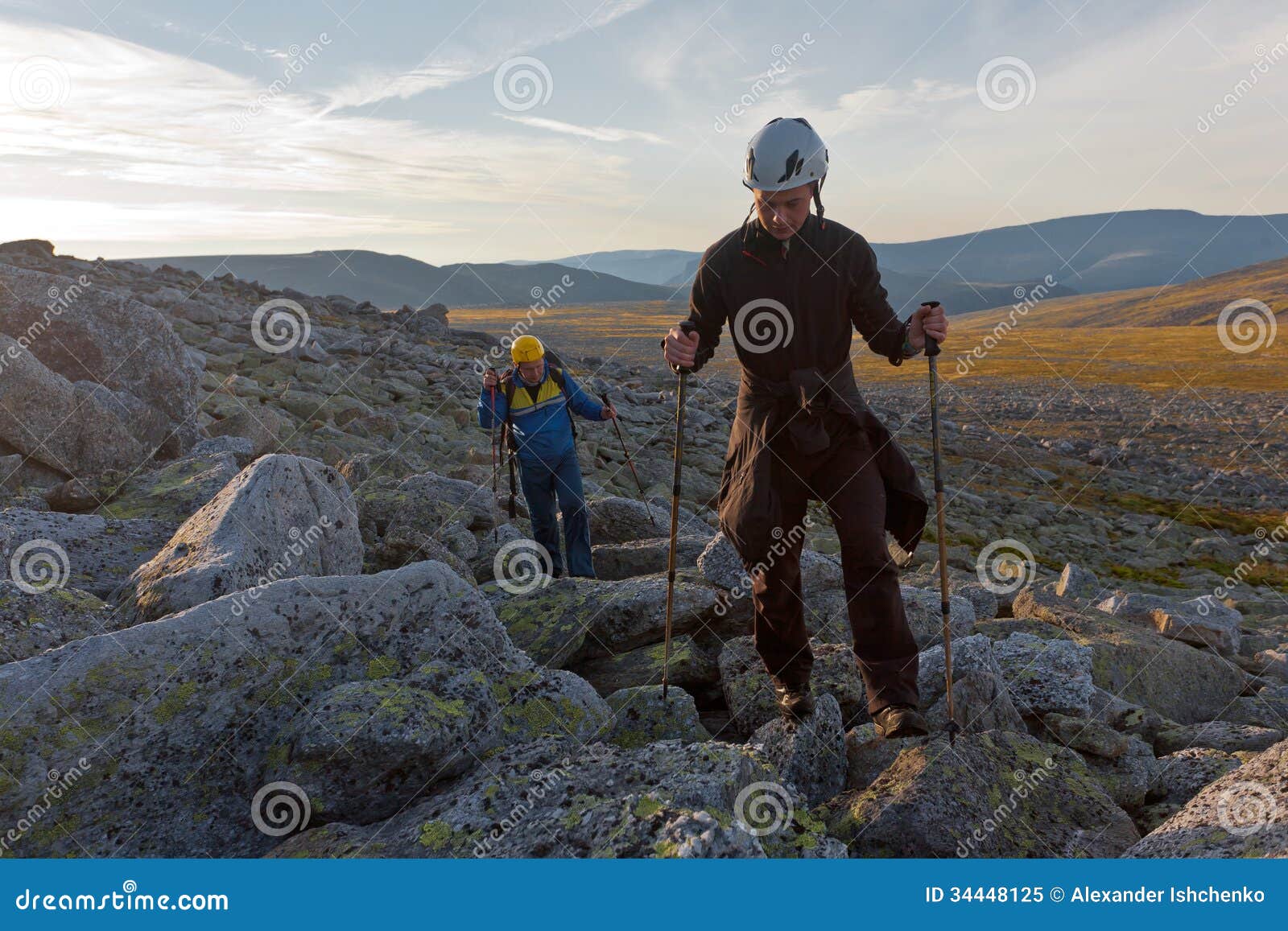Group of hikers. stock image. Image of snow, sports, extreme - 34448125