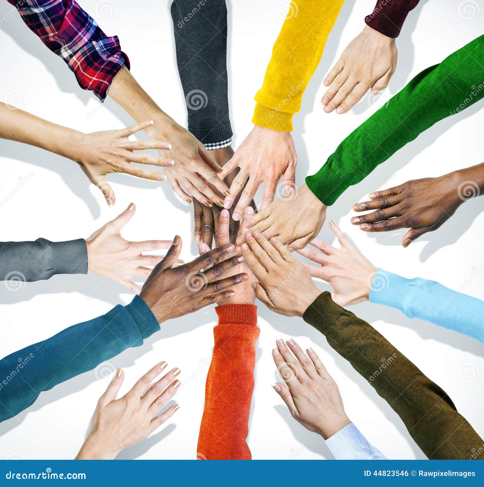 Group of Human Hands Together Stock Photo - Image of family, friendship ...