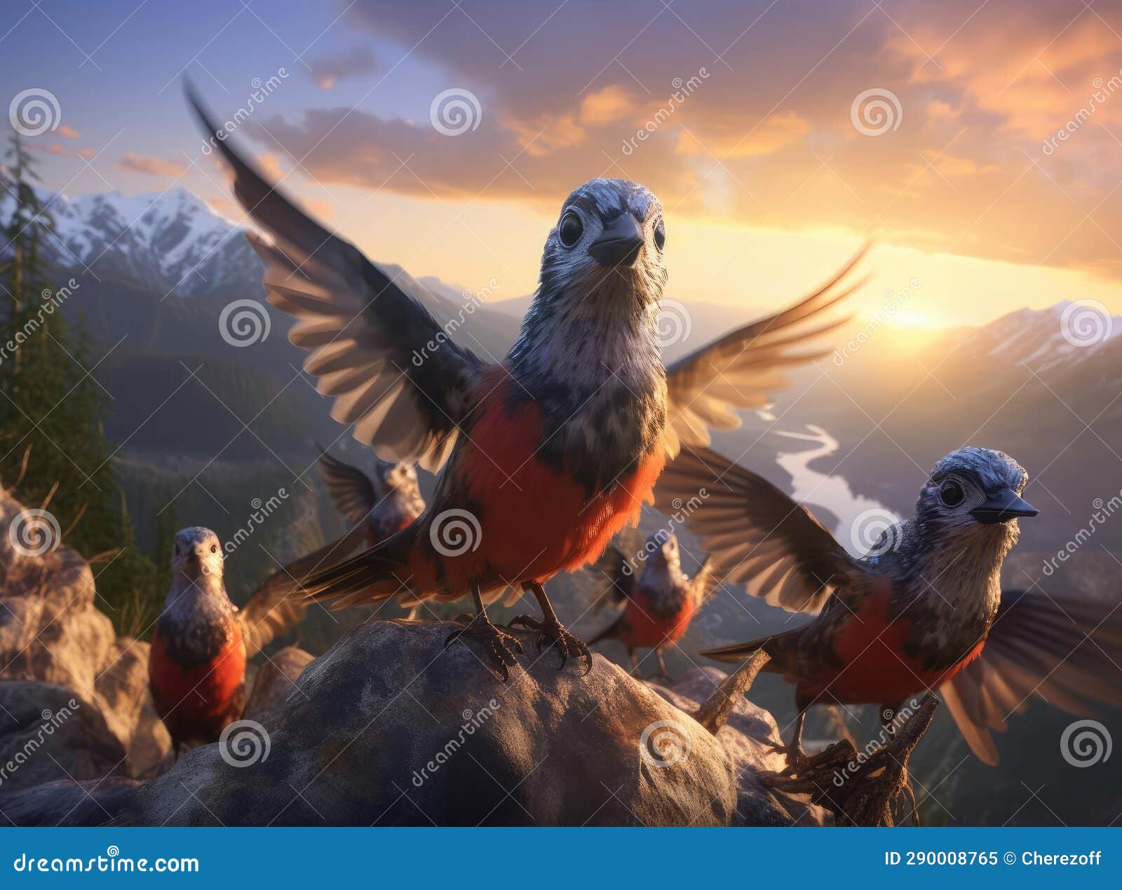 A group of hummingbirds stock image. Image of hummingbirds - 290008765